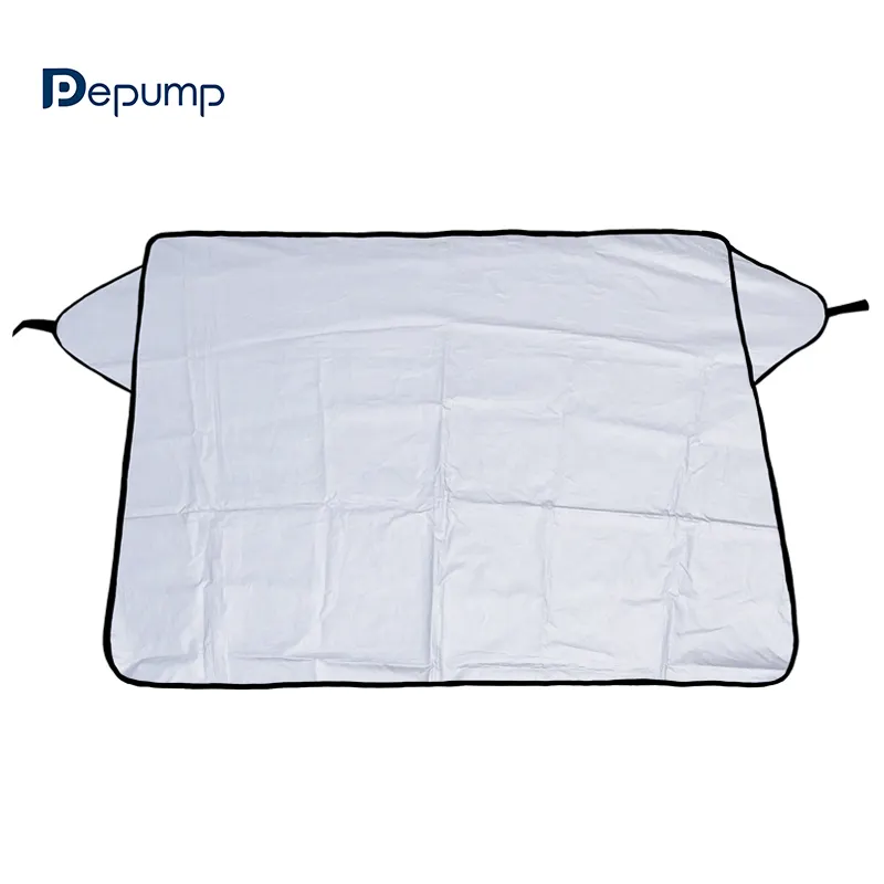 2 in 1 170 T Polyester Taffeta Coated Silver Cloth Shade Snow windshield